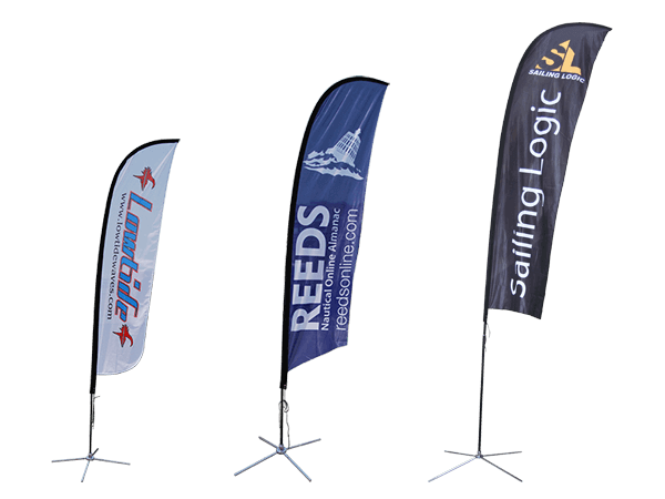Feather Flags - Custom Made Trade Show Booths