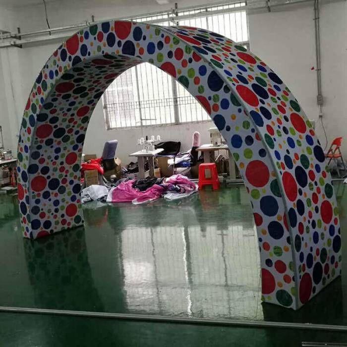 3D Tension Fabric Arch - Custom Made Trade Show Booths