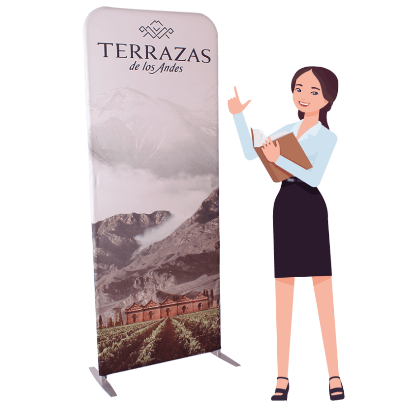 Regular Banner Stand - Custom Made Trade Show Booths