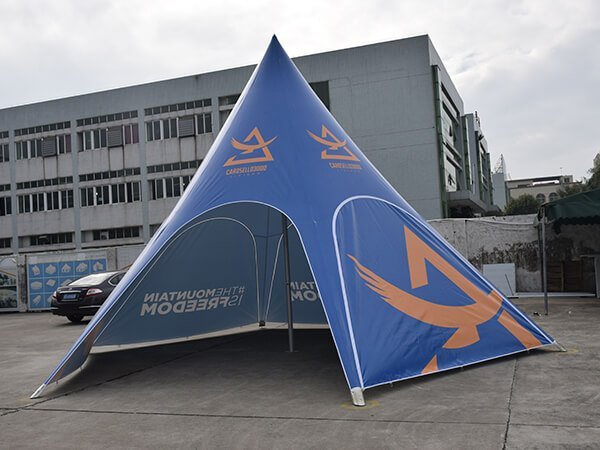 Star Tent - Custom Made Trade Show Booths