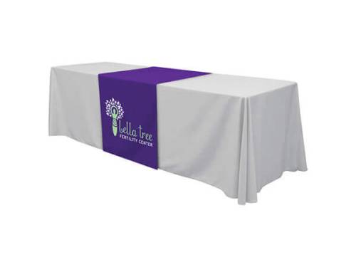 Table Runner - Custom Made Trade Show Booths