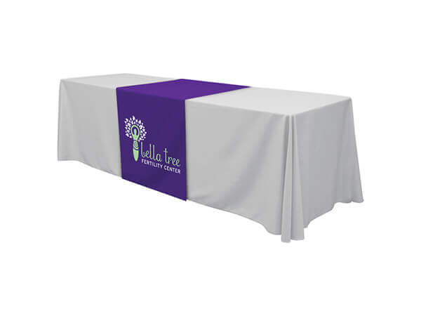 Table Runner - Custom Made Trade Show Booths