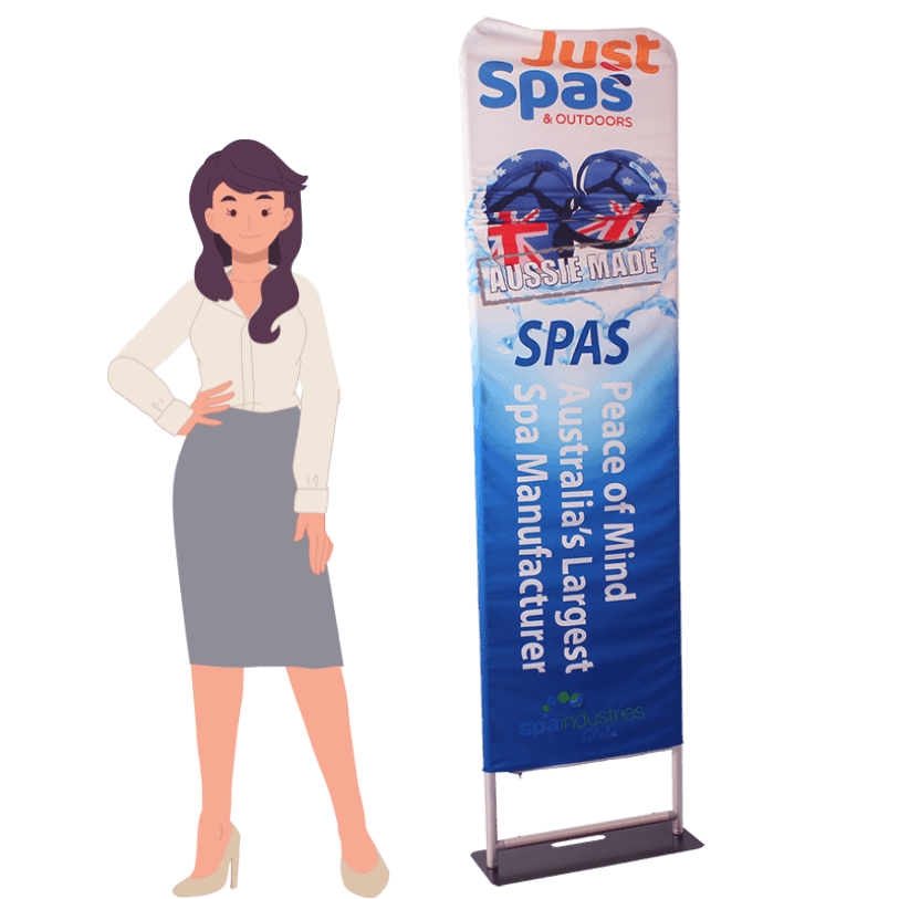 Premium Banner Stand - Custom Made Trade Show Booths