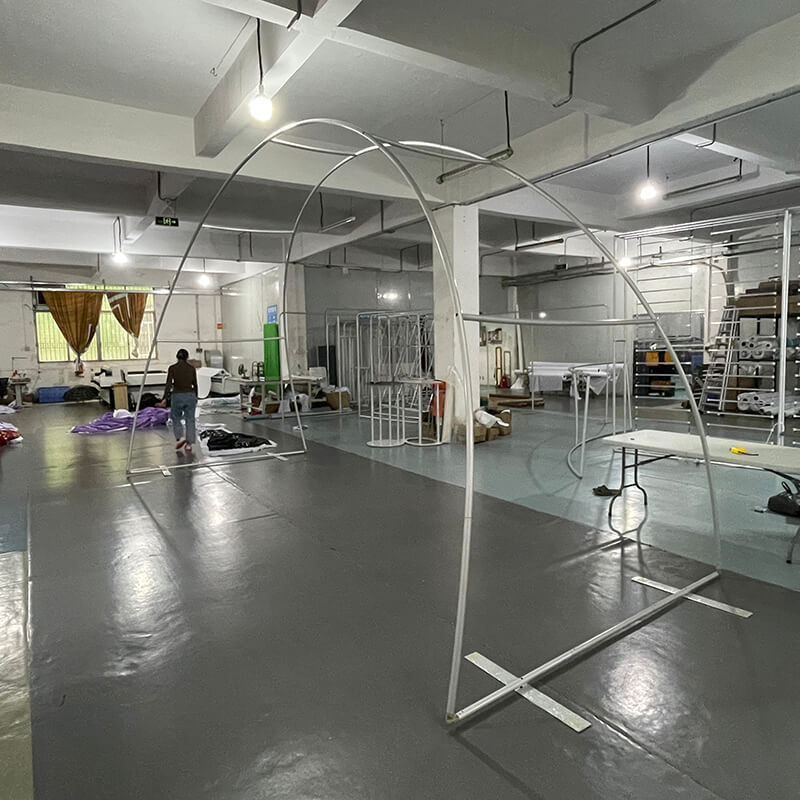 Flat Tension Fabric Arch - Custom Made Trade Show Booths