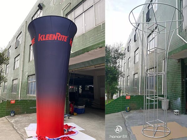 Tension Fabric Tower - Custom Made Trade Show Booths