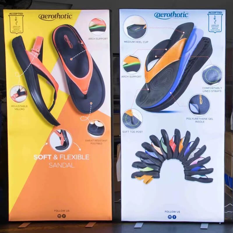 Backlit Banner Stand - Custom Made Trade Show Booths