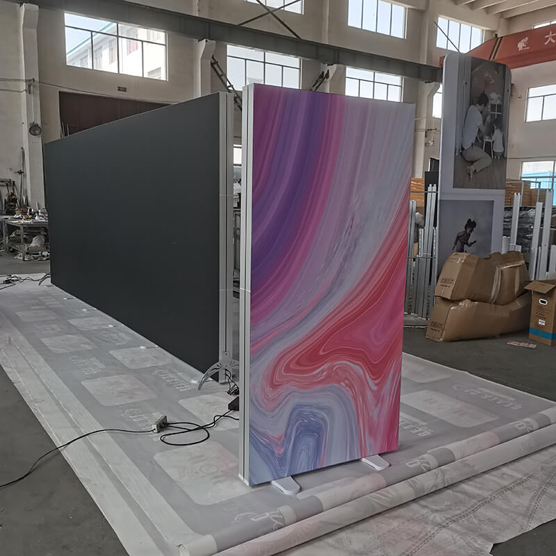 Backlit Banner Stand - Custom Made Trade Show Booths