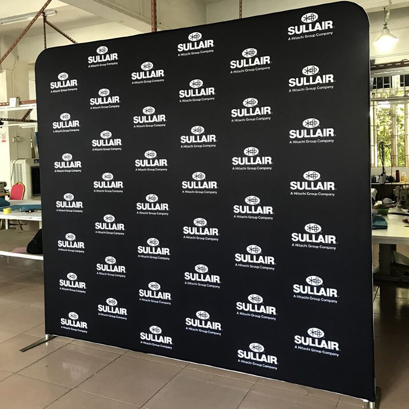 8ft Straight Tension Fabric Display Only $399