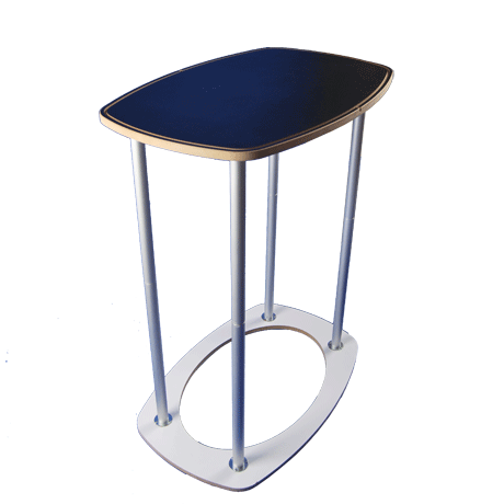 SEG Pop Up Counter,Portable Counter-Tension Fabric Display