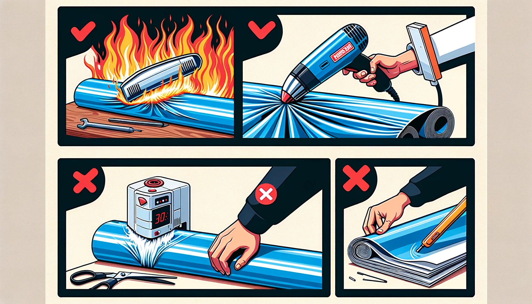 2 Methods To Remove Wrinkles For Your Vinyl Banner - Custom Made Trade ...