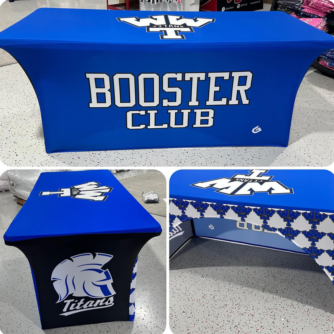 Trade Show Table Covers - Custom Made Trade Show Booths