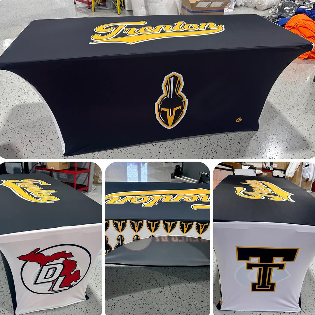 Trade Show Table Covers - Custom Made Trade Show Booths