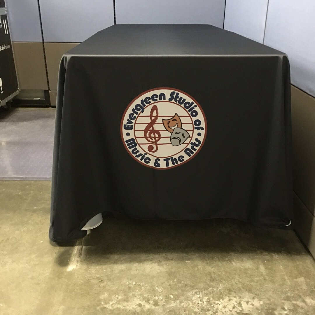Trade Show Table Covers - Custom Made Trade Show Booths