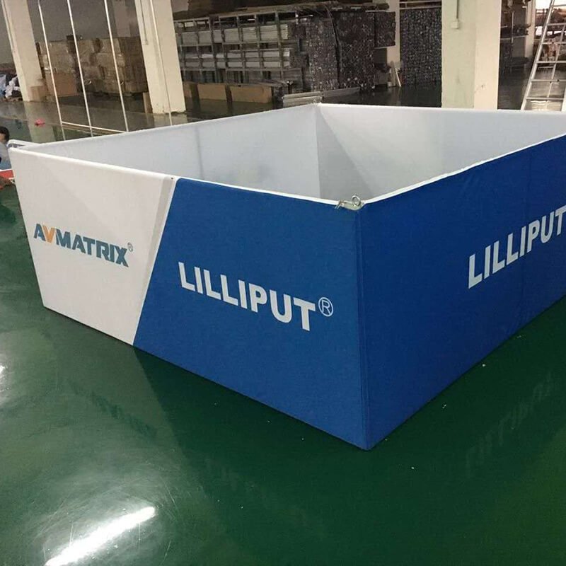 Square Trade Show Hanging Sign-Low Price, Fast Delivery