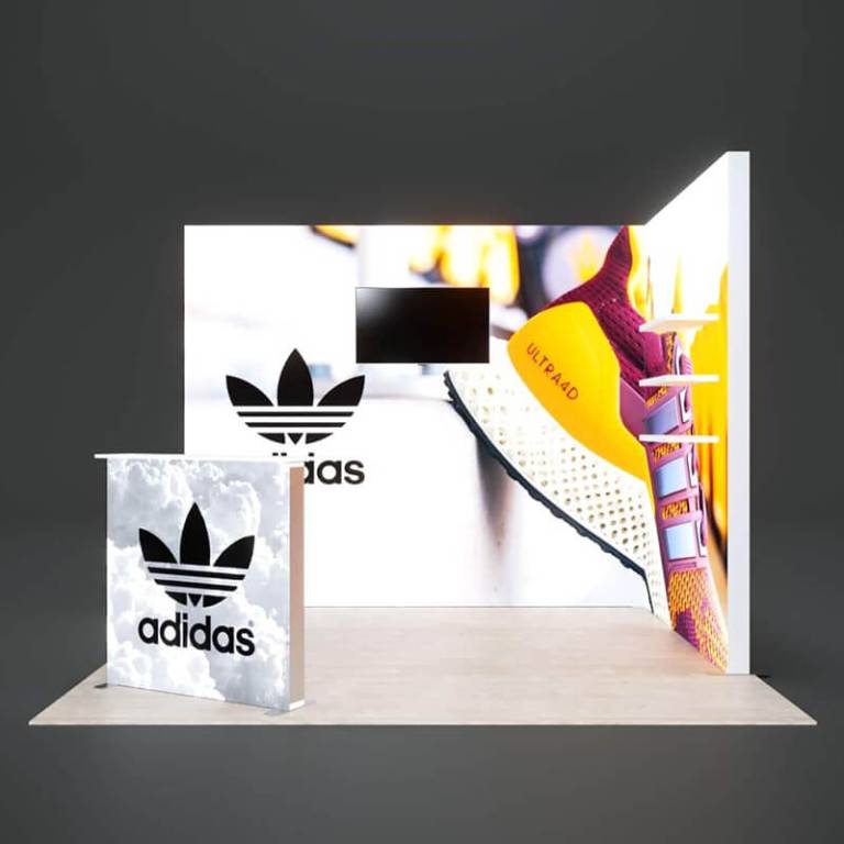 Backlit Displays - Custom Made Trade Show Booths