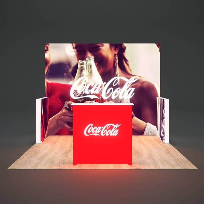 Backlit Displays - Custom Made Trade Show Booths